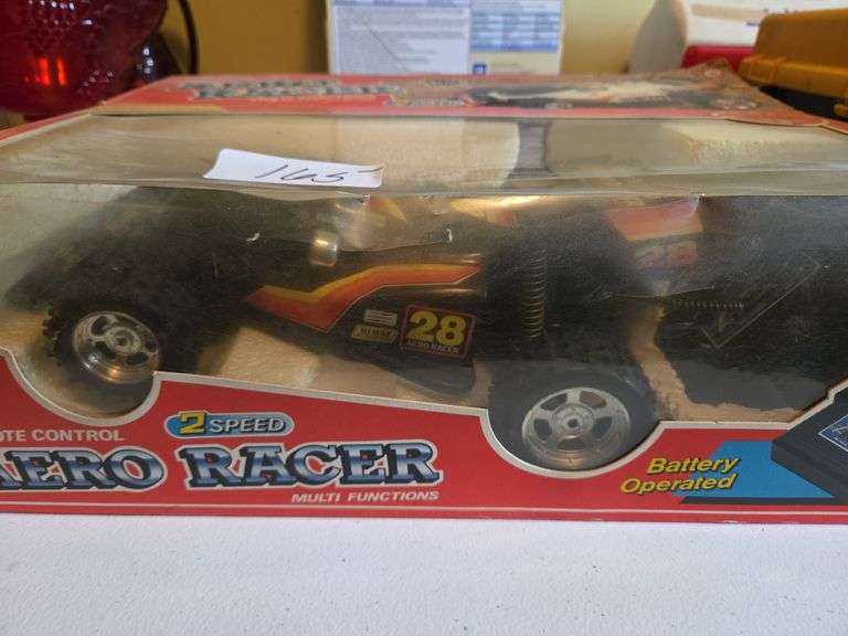 Aero Racer Remote Control Racer, 4 Model Cars, John Deere Die Cast Car ...