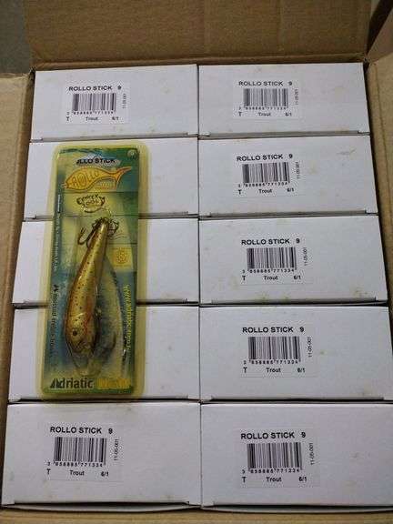 Approx 120 Rollo Stick Trout Lures - Baer Auctioneers - Realty, LLC