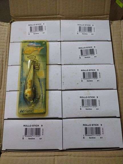 Approx 120 Rollo Stick Sardine Lures - Baer Auctioneers - Realty, LLC
