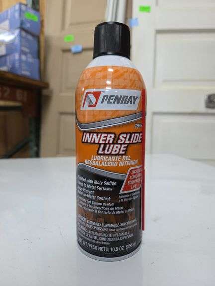 6 New Cans Penray Slide Lube - Baer Auctioneers - Realty, LLC