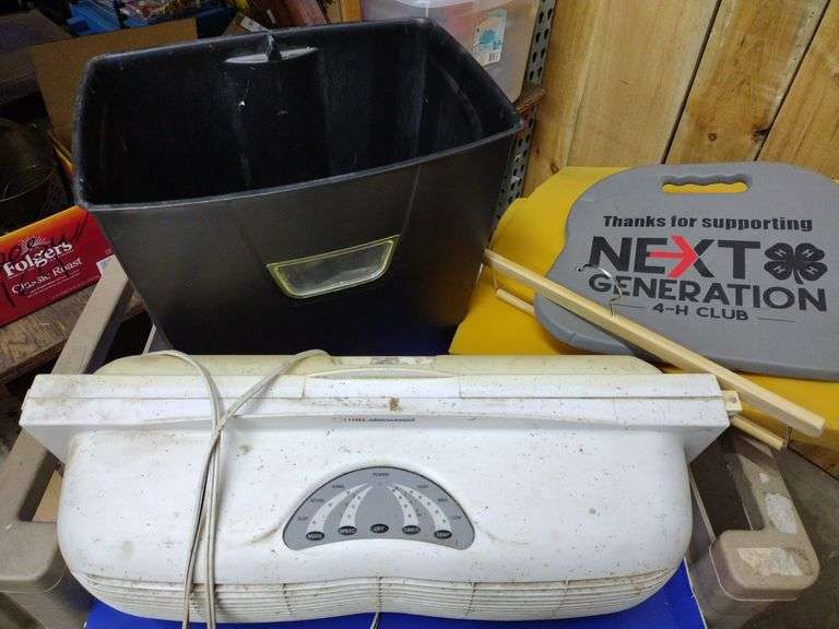 Lakewood Window Fan, Trash Can & Foam Pads - Baer Auctioneers - Realty, LLC