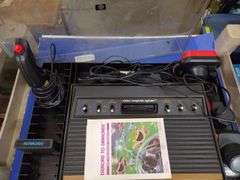 Vintage Atari Video Computer System in Storage Case With Controllers ...