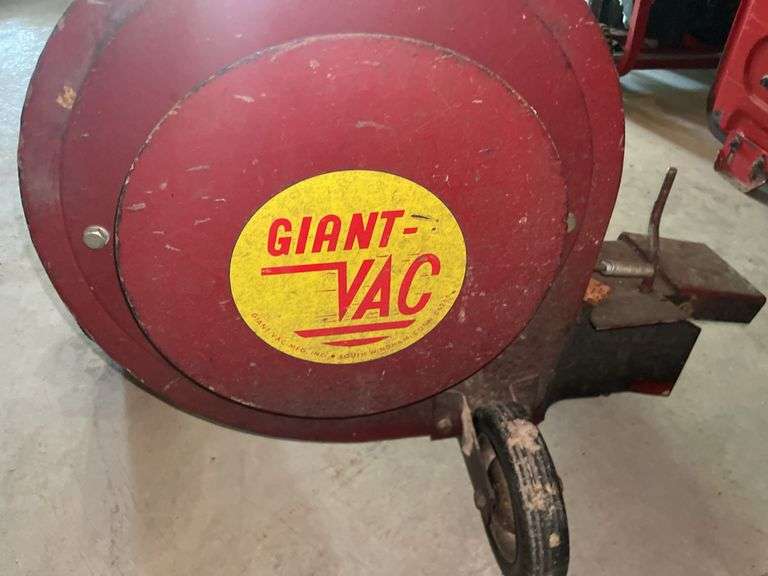 Giant VAC Walk Behind Blower - Baer Auctioneers - Realty, LLC