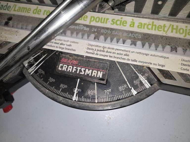 Craftsman Bow Saw - Baer Auctioneers - Realty, LLC