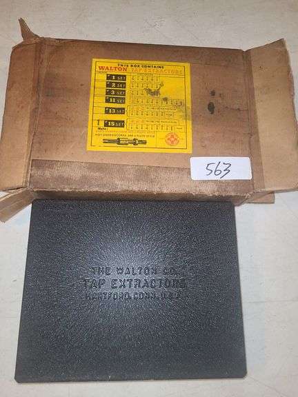 Walton Tap Extractors - Baer Auctioneers - Realty, LLC