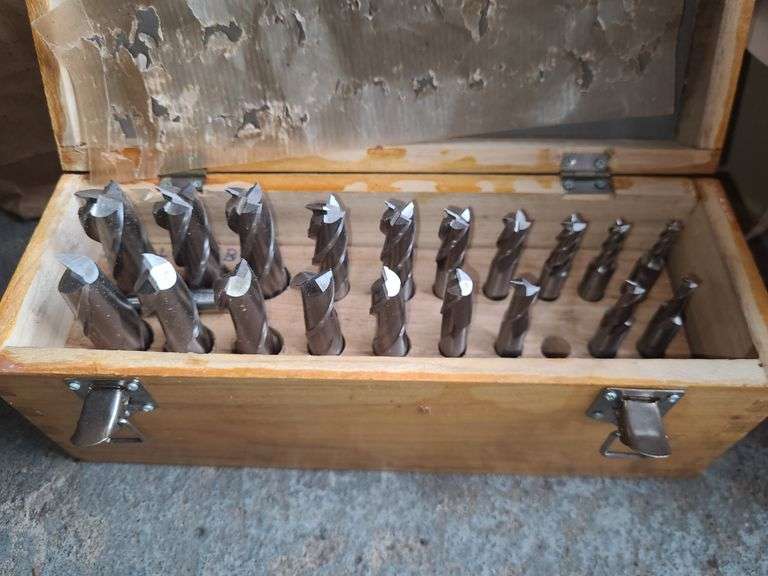HSS End Mill Set 20 Pc. - Baer Auctioneers - Realty, LLC