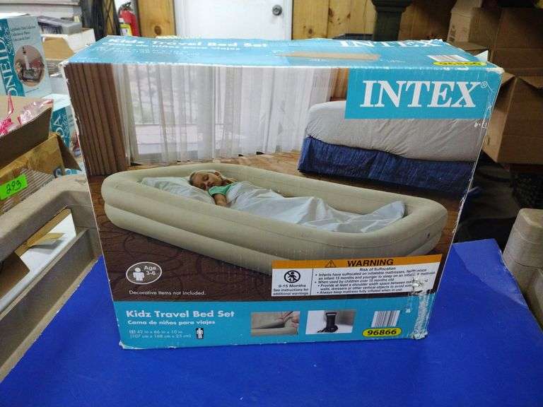 NIB Unopened Intex Kids Travel Inflatable Bed - Baer Auctioneers ...