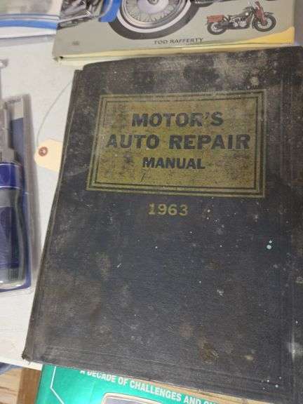 Assorted Auto Mechanic Books & Car Books - Baer Auctioneers - Realty, LLC