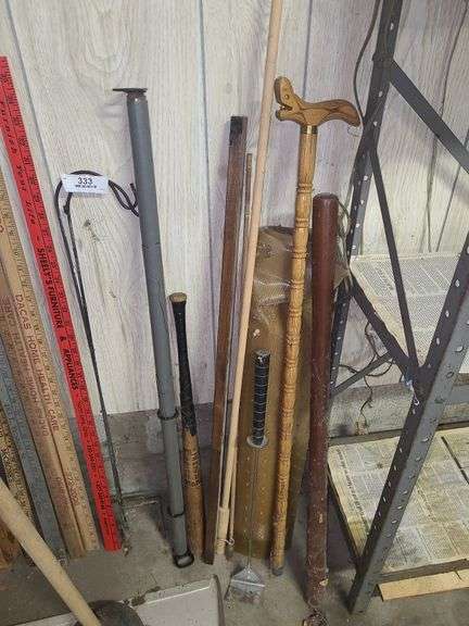 Shepherd's Hooks, Yard Sticks - Baer Auctioneers - Realty, LLC