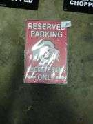 Ohio State Parking Metal Sign - Baer Auctioneers - Realty, LLC