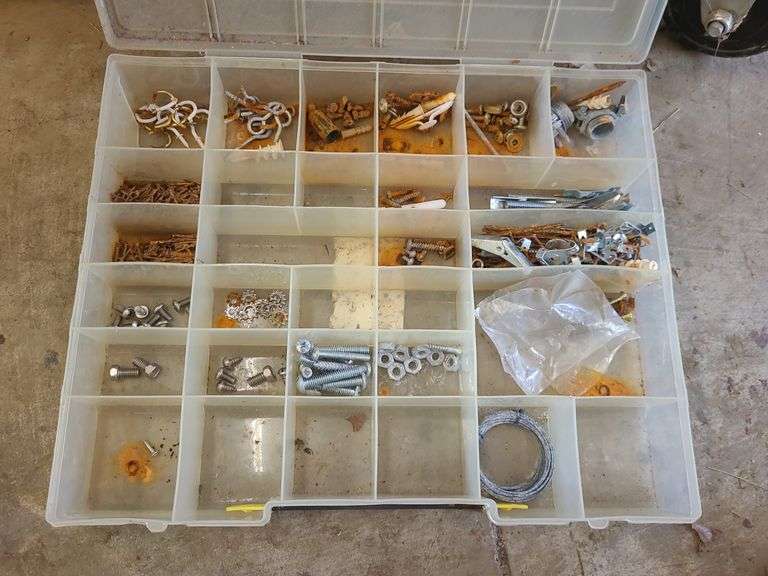 Hardware Sorter And Hardware (Rusted) - Baer Auctioneers - Realty, LLC
