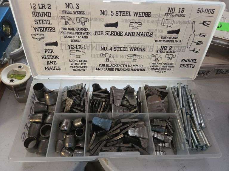 Steel Wedge & Rivet Assortment Sleeve Bearing Assortment Kit - Baer ...