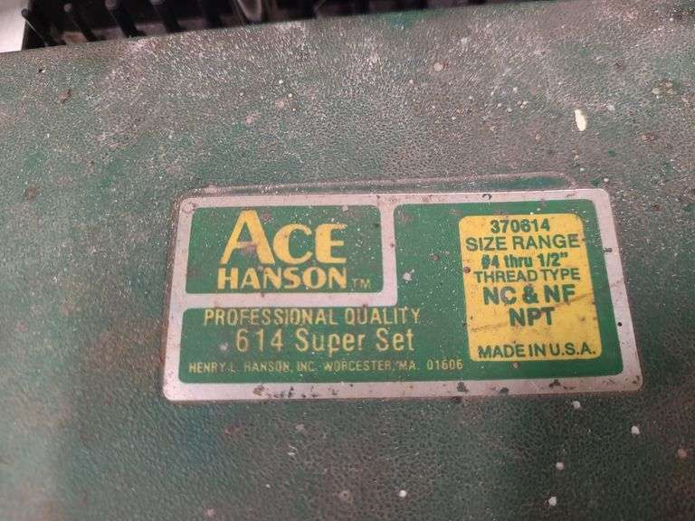Ace Super Set Bit Set - Baer Auctioneers - Realty, LLC