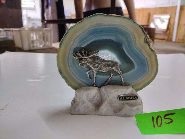 Alaska Geode Tealight Holder - Baer Auctioneers - Realty, LLC