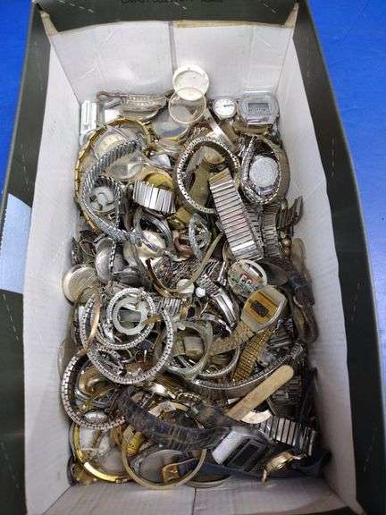 Box of Watches & Parts - Baer Auctioneers - Realty, LLC