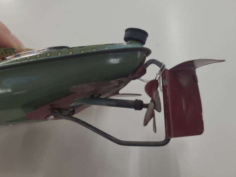 Vintage Tin Toy Submarine - Baer Auctioneers - Realty, LLC