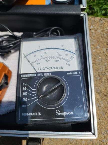 Foot Candles Meters and IR Monocular(untested) - Baer Auctioneers ...