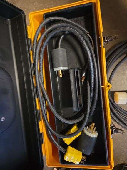 Generator Output Adapters In Tool Box - Baer Auctioneers - Realty, LLC