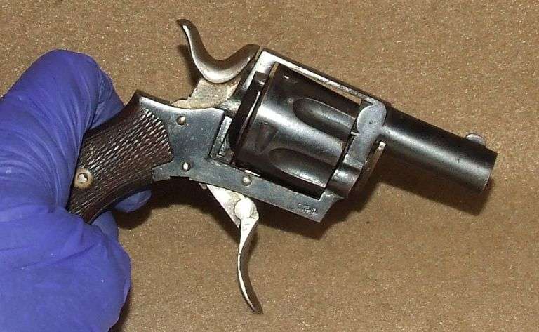 German Folding Trigger Pocket Revolver 6.5 - 7.5? Revolver - Baer ...