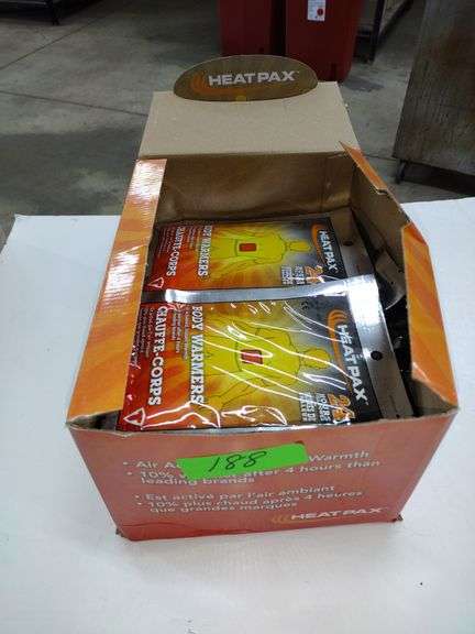Partial Box (Approx 30) Heat Packs - Baer Auctioneers - Realty, LLC