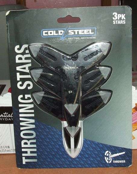 Cold Steel Throwing Stars 3 Pack - Baer Auctioneers - Realty, LLC