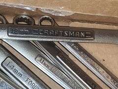 Box Of Craftsman Wrenches - Baer Auctioneers - Realty, LLC