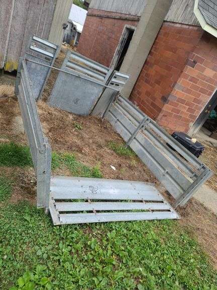Galvanized Stake Body and Side Kit for Pickup, Approx. 8ft x 6ft - Baer ...