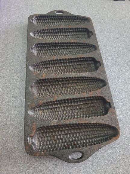 Antique Cast Iron Corn Mold - Baer Auctioneers - Realty, LLC