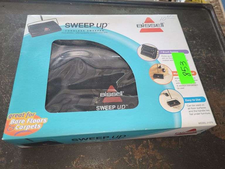 Bissell Cordless Sweeper New In Box - Baer Auctioneers - Realty, LLC