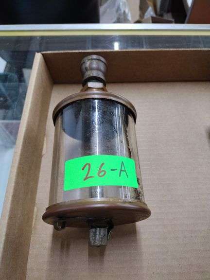 Antique Brass Hit Miss Engine Oiler - Baer Auctioneers - Realty, LLC