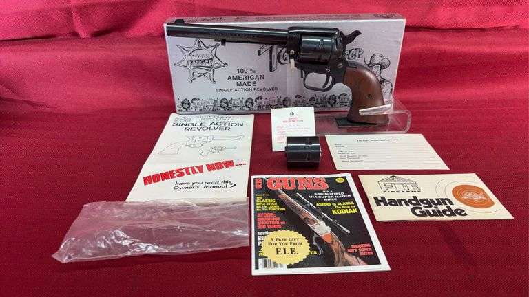 FIE Texas Ranger Combo 22 LR/22 MAG Revolver - Baer Auctioneers ...