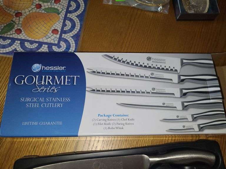 Hessler Worldwide Gourmet Series Surgical Stainless Steel Cutlery Set ...