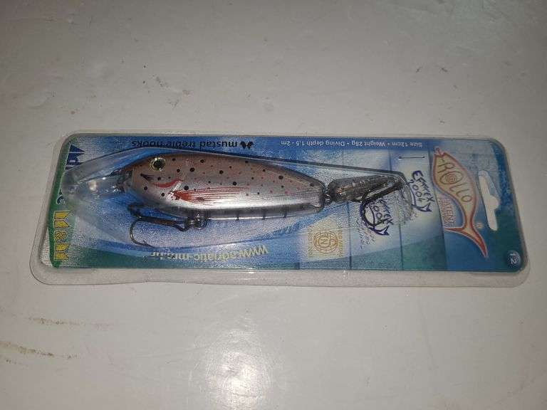 Approx. 80 12cm. Rollo Minnow Trout Lures - Baer Auctioneers - Realty, LLC