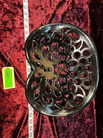 A Barnes Pedal Saw Cast Iron Seat - Baer Auctioneers - Realty, LLC