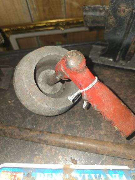 Vintage Racine Wis Jacks, National Detroit Air Sander, Bilstein Jack ...