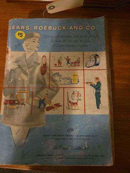 Vintage Sears & Roebuck Catalog 1957 - Baer Auctioneers - Realty, LLC