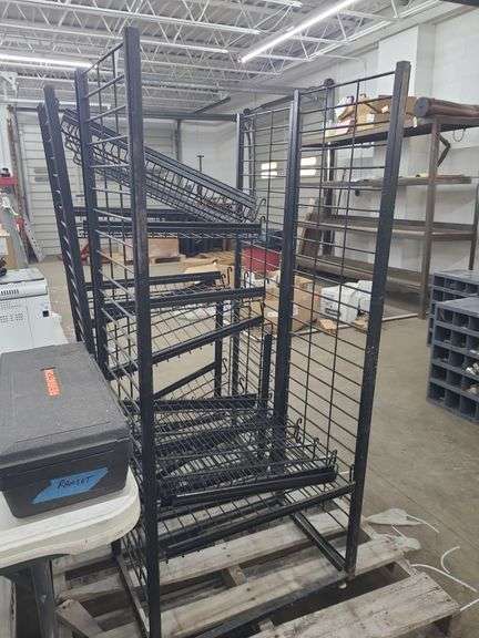 2 Wire Shelving Units - Baer Auctioneers - Realty, LLC