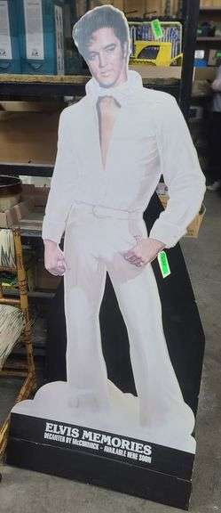 Elvis Presley Cardboard Stand Up Display, Approx. 5ft - Baer ...