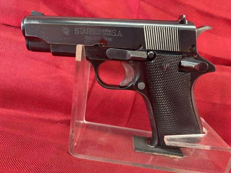 Interarms Star Model BM 9mm Pistol - Baer Auctioneers - Realty, LLC