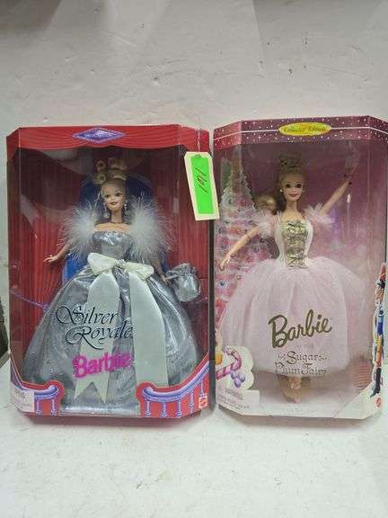 2 Vintage Mattel Barbies (Silver Royale Barbie, Barbie as The Sugar ...