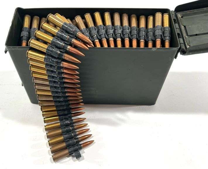 (200+) 8mm Military Rounds - Black And Gold Auctions