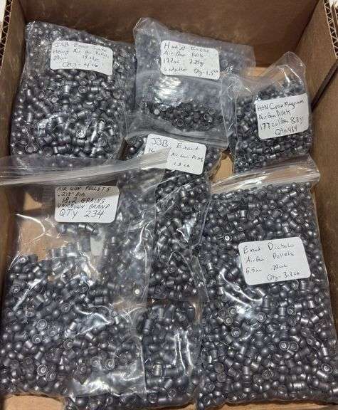 Mixed Air Pellets - Black And Gold Auctions