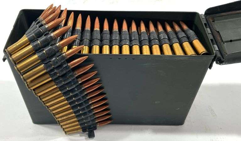 (200+) 8mm Military Rounds - Black And Gold Auctions