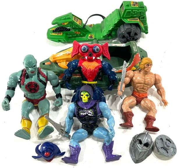 Vintage Masters of The Universe / He-Man Action Figure Toys - Black And ...