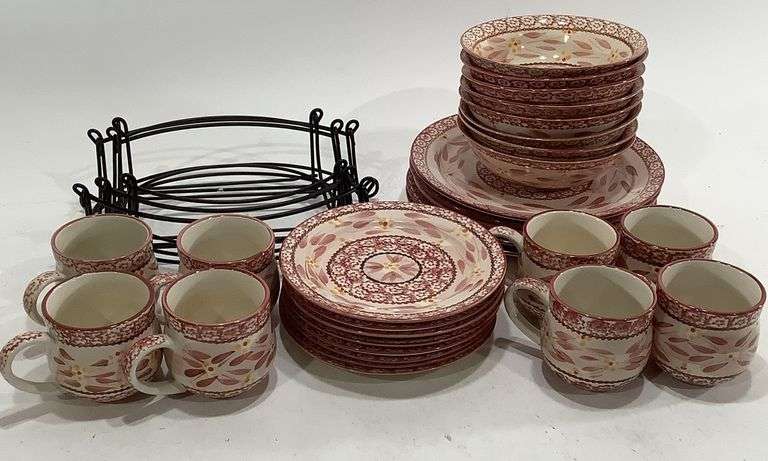 Temp-tations Presentable Ovenware Dish Set By Tara - Black And Gold ...