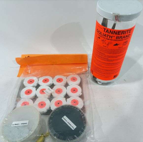 Mixed Exploding Targets - Black And Gold Auctions