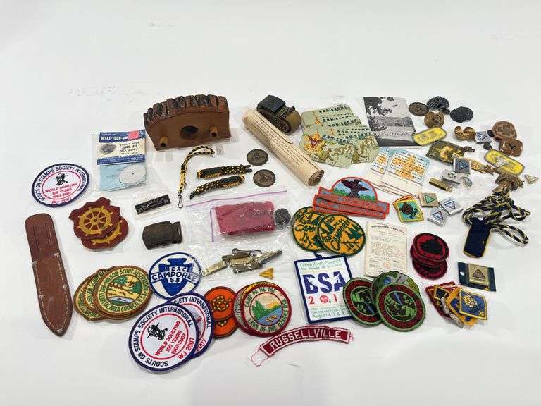VTG Boy Scouts of America Memorabilia - Black And Gold Auctions