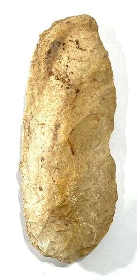 Genuine Native American Artifact: Hoe Tool - Black And Gold Auctions