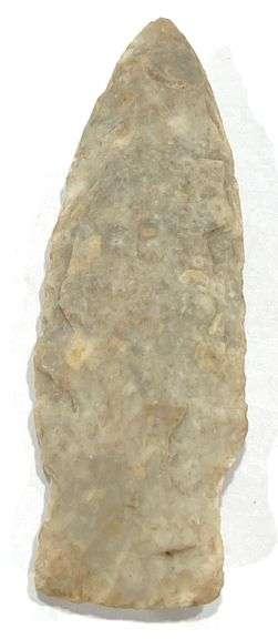 Genuine Native American Artifact: Rice Point - Black And Gold Auctions