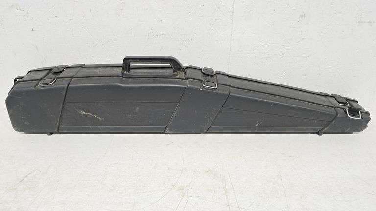 Woodstream Field Locker Double Gun/Rifle Case - Black And Gold Auctions